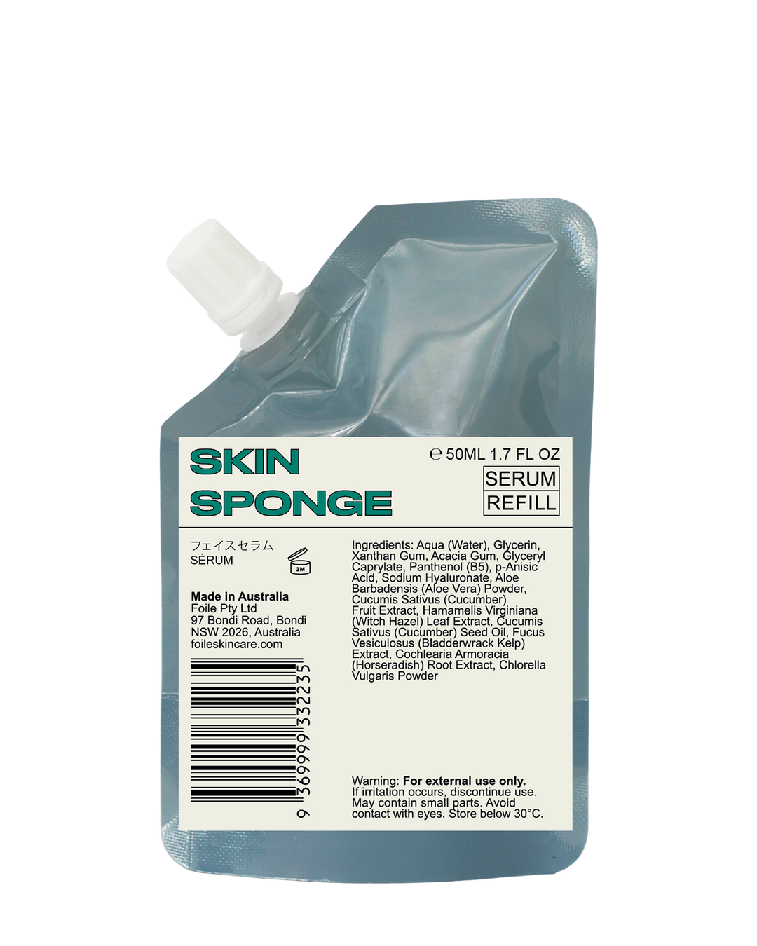 Skin Sponge Serum Refill – Foile
